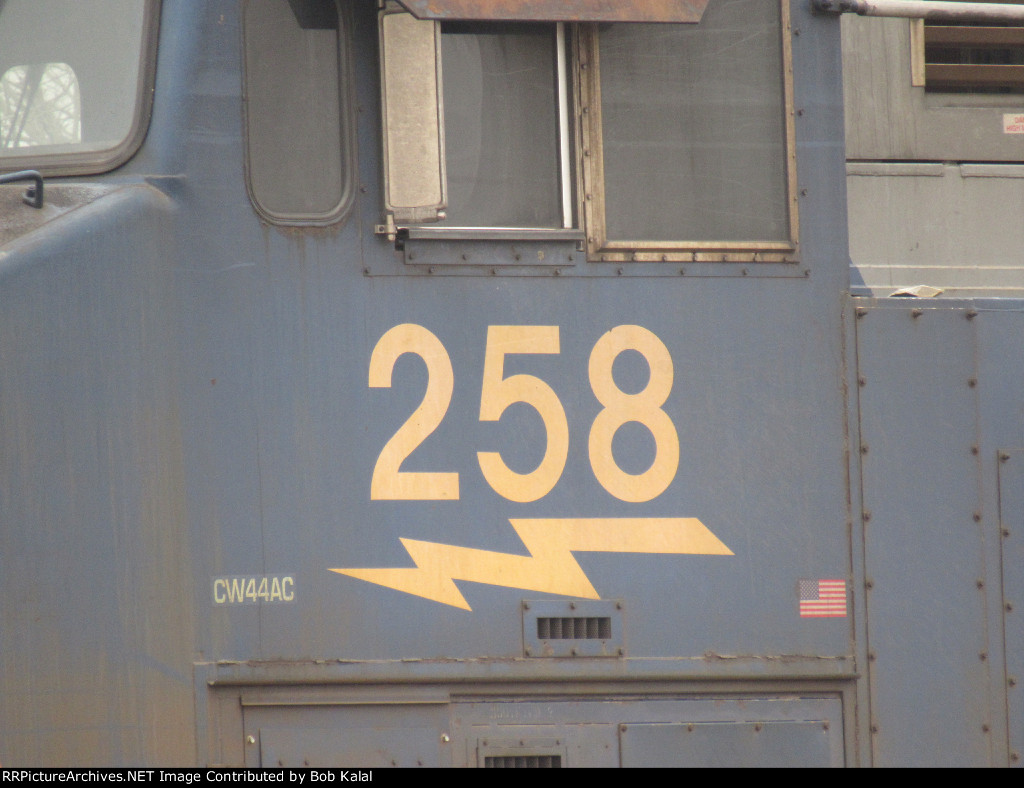 CSX 258 Close Up